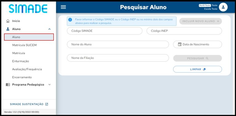 Manual Usuário – Simade