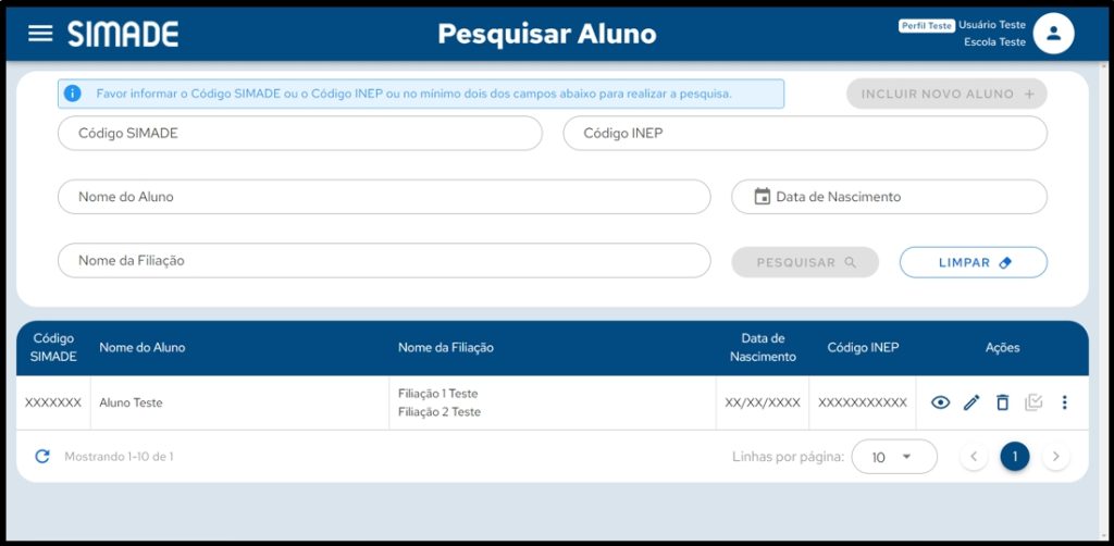 Manual Usuário – Simade