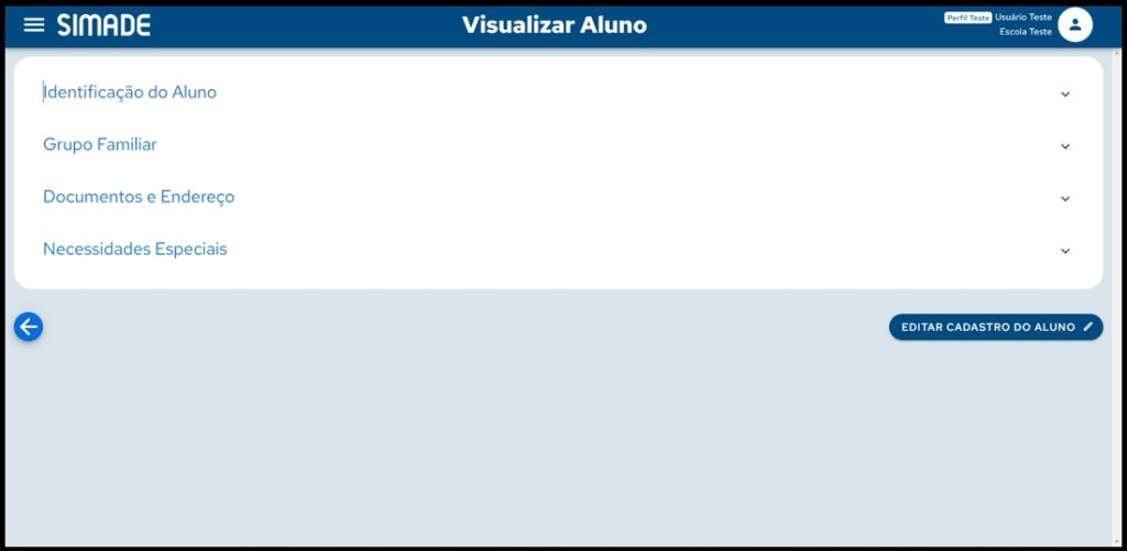 Manual Usuário – Simade
