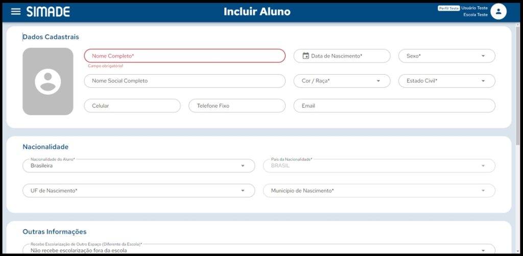 Manual Usuário – Simade