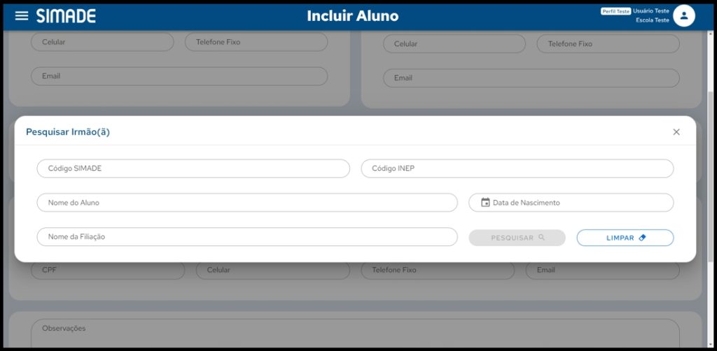Manual Usuário – Simade